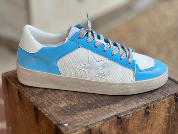 Candace Star Sneaker Blue - Southern Fashion Boutique Bliss
